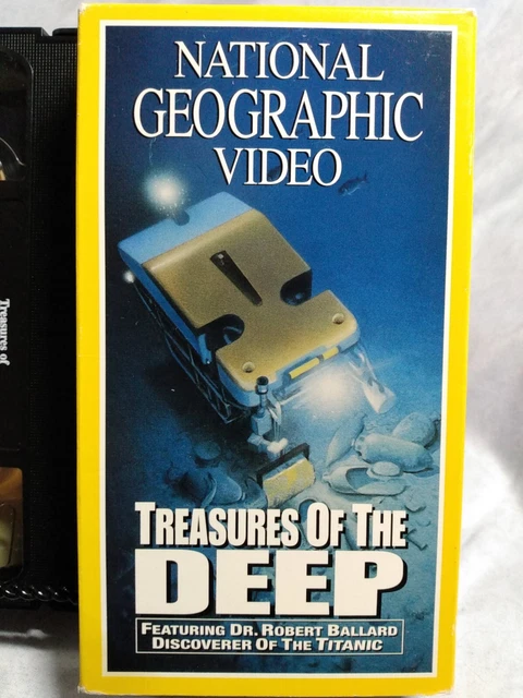 NATIONAL GEOGRAPHIC VIDEO Treasures Of The Deep Vhs-Rare Vintage £17.68 ...