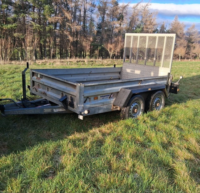 INDESPENSION TWIN AXLE Car/ Plant Trailer £1,434.70 - PicClick UK