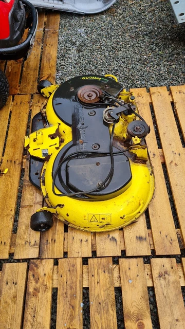 JOHN DEERE RIDE on Mower Freedom 42" Mulching cutting Deck LT166 ,LT133 ...