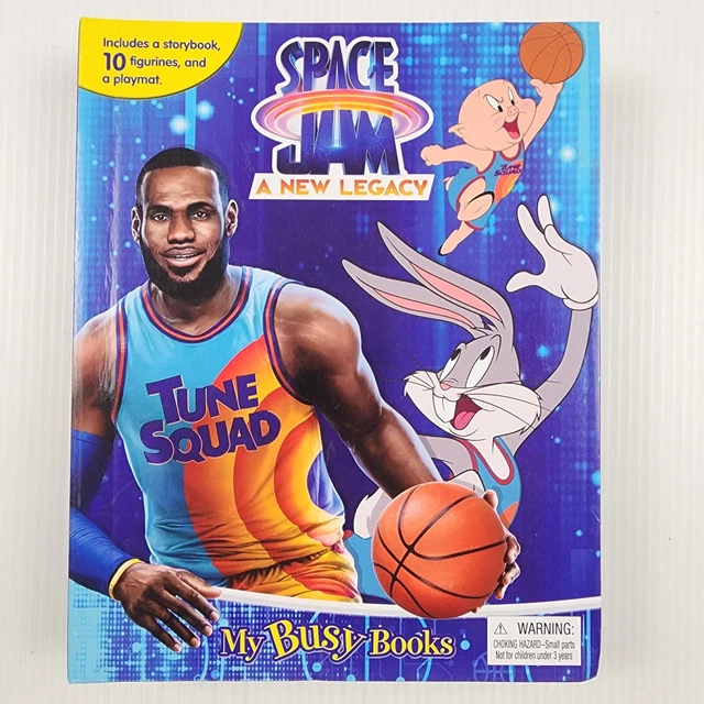 SPACE JAM A New Legacy My Busy Books Includes 10 Figurines And A ...