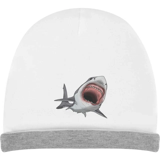 'GREAT WHITE SHARK Bite' Kids Slouch Hat (KH00023928) £8.99 - PicClick UK