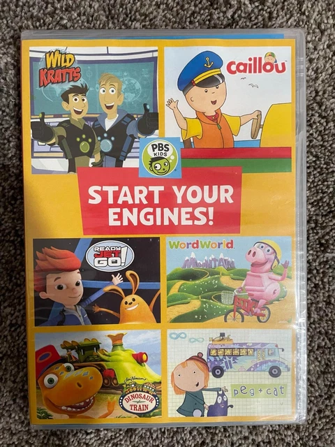 PBS KIDS START Your Engines! (DVD 2017) Wild Kratts Caillou Word World ...