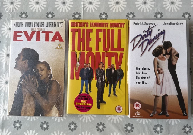 🕺💃 EVITA, THE full Monty, Dirty Dancing £8.99 - PicClick UK