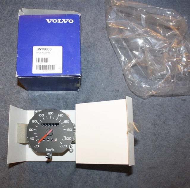 VOLVO 740 780 original Tachometer Yazaki speedometer only NOS NICHT VDO ...