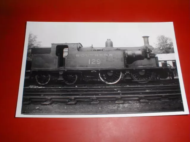 Loco Photo Lswr Sr Br 0 4 4t Class M7 No 129 £1 50 Picclick Uk