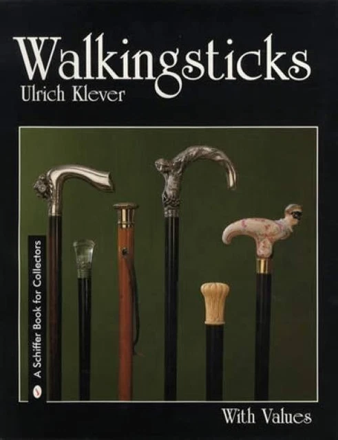 ANTIQUE WALKING STICK Collector Reference History, Types, Carved ...