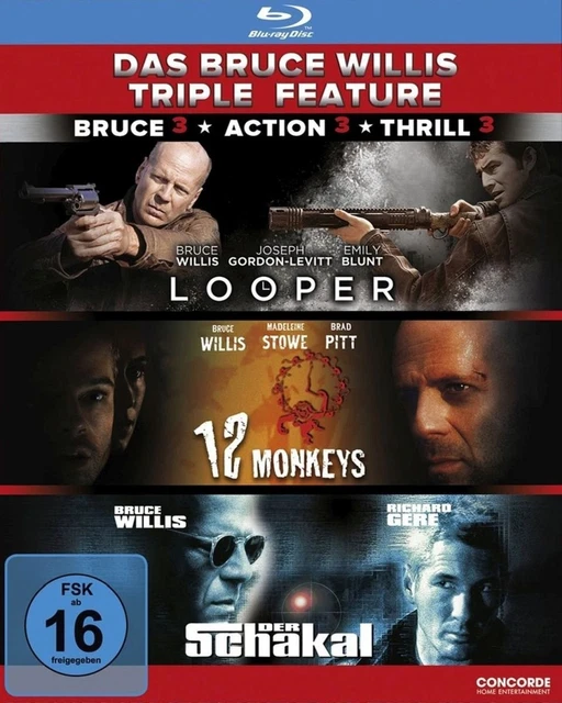 DAS BRUCE WILLIS Triple Feature (Blu-ray) Bruce Willis EUR 32,62 - PicClick IT