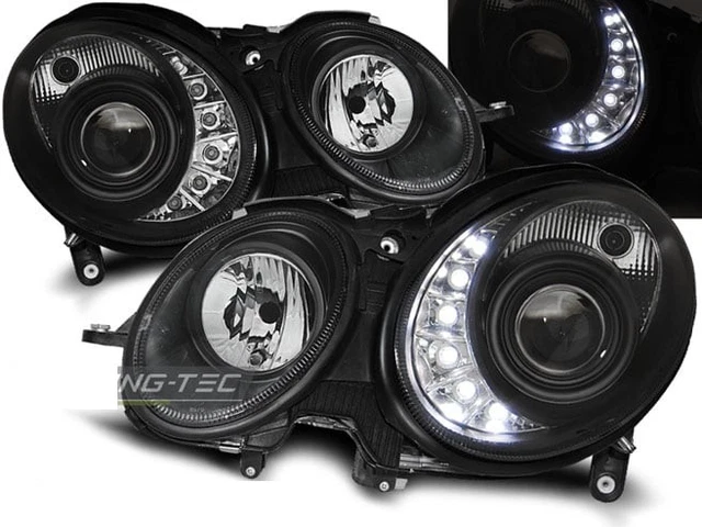 SVETLOMETY LED DRL Look pour Mercedes W211 E-CLASS 02-06 Denné svetlo ...
