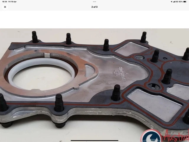 NEW GENUINE HOLDEN VS VT VX VY Ecotec V6 rear main seal & plate kit ...