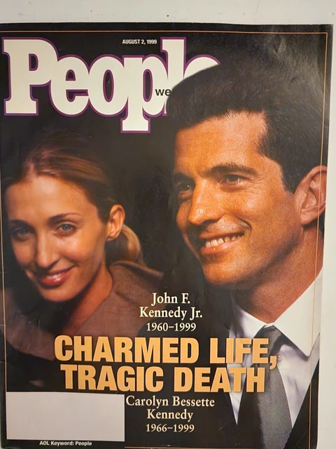 PEOPLE MAGAZINE Back Issue 8-2 1999 John F Kennedy Jr Charmed Life ...
