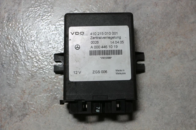 ORIGINAL MERCEDES SPRINTER VDO control unit central locking A0004461019 ...