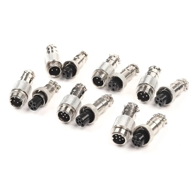 QUICK CONNECTOR GX12 Docking Aviation Plug Butt Joint Aviation Plug ...