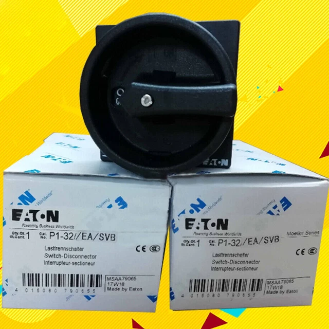 UN INTERRUPTEUR D'ISOLATION neuf eaton MOELLER P1-25/V/SVB livraison rapide #A6 EUR 99,41 ...