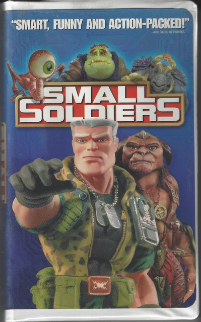 SMALL SOLDIERS VHS TAPE Video 1998 DreamWorks pristine condition rare ...