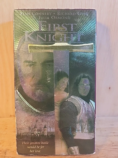 FIRST KNIGHT VHS Tape Sean Connery Richard Gere Julia Ormond Columbia ...