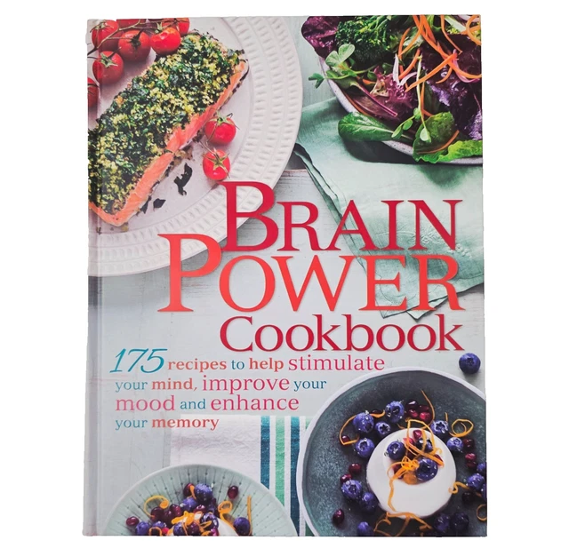 BRAIN POWER COOKBOOK Hardcover Book : 175 Recipes for Mind, Mood and Memory $21.59 - PicClick AU