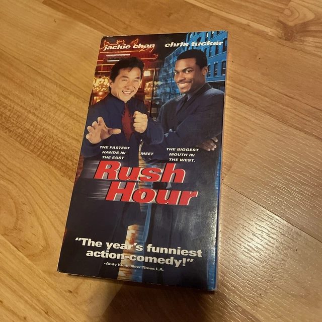 RUSH HOUR VHS 1998 New Line Jackie Chan Chris Tucker $6.00 - PicClick CA