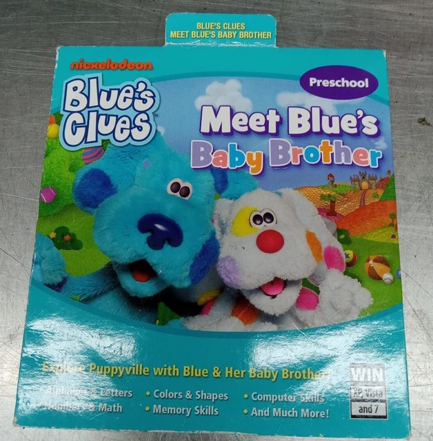 BLUE'S CLUES: MEET Blue's Baby Brother (Windows PC CD) sealed new £8.47 ...