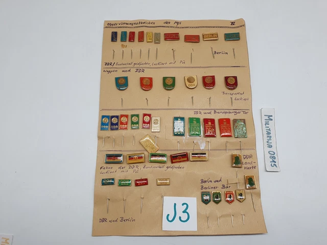 ORIG. RARITÄT DDR Sammlung MFS Erkennungsabzeichen selten ...