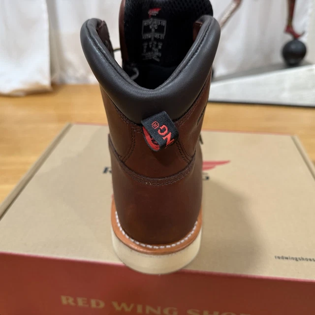 RED WING SHOES Work Boot 6” Brown NT WP 024150 And Anti Fatigue Slim ...
