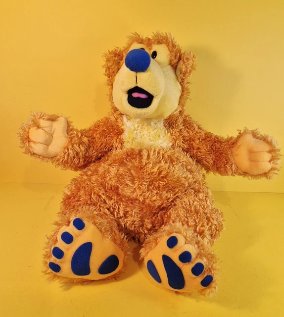 VINTAGE JIM HENSON Bear in the Big Blue House Plush Hot Water Bottle PJ ...