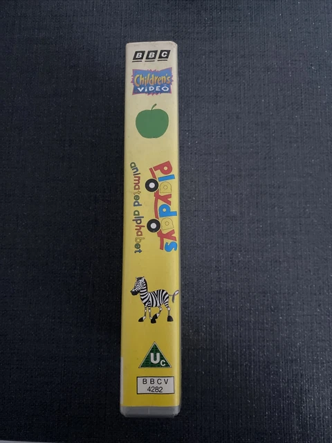 PLAYDAYS - ANIMATED Alphabet (VHS/H, 1995) Vintage BBC TV EUR 21,07 ...