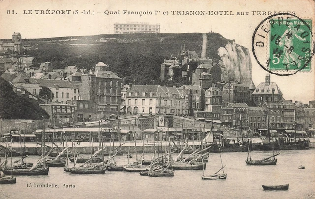 76 LE TREPORT Quai Francois 1Er Et Trianon Hotel EUR 5,90 - PicClick FR