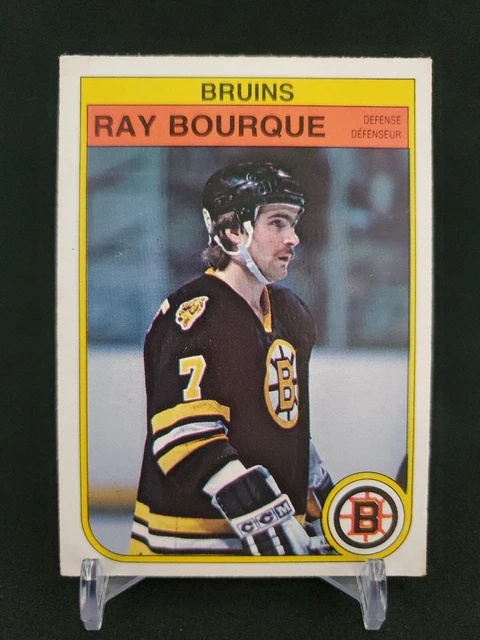 RAY BOURQUE 1982-83 O-Pee-Chee #7 HOF Boston Bruins (B EUR 16,69 ...