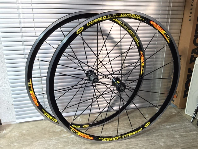 MAVIC COSMIC ELITE 700c Retro Vintage Road Bike Rims Wheelset £220.00 - PicClick UK