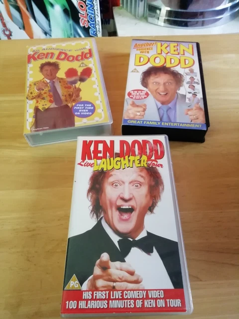 COLLECTION OF KEN Dodd VHS Video Cassette Tapes X3 The LOT £12.50 ...