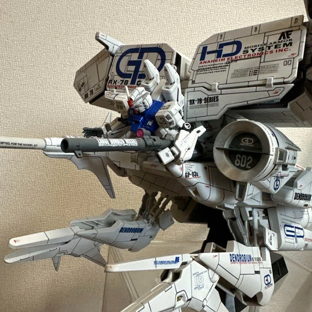 GUNDAM GP03 DENDROBIUM 1:144 All Painted Model Kit MIA Mobile Suit In ...