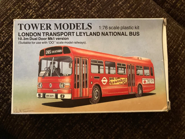 TOWER MODELS LT Leyland National Bus 1:76 Scale Kit £24.99 - PicClick UK