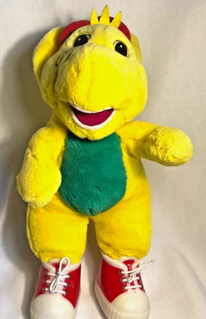 VINTAGE BARNEY THE Dinosaur & Friends - BJ and Baby Bop Soft Plush Toys ...
