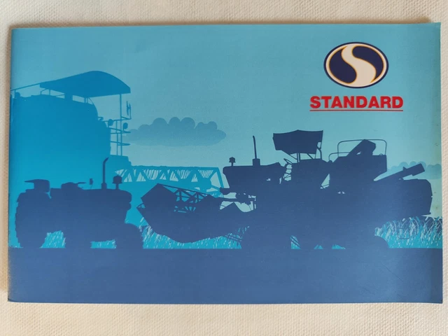 GAMME TRACTEURS ET Moissonneuses Standard Prospectus Brochure EUR 5,00 - PicClick FR