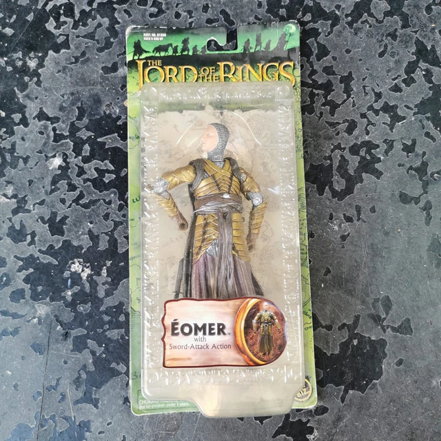 LORD OF THE Rings Eomer LOTR Figure With Sword Toy Biz New Sealed NEW ...