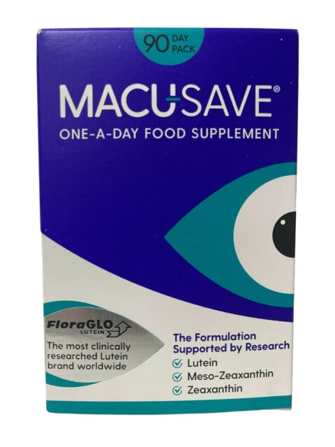 MACU-SAVE FOOD SUPPLEMENT with Meso-Zeaxanthin-Lutein and Zeaxanthin 90 ...