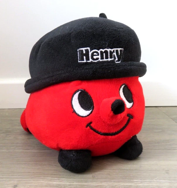 CASDON HUGGABLE RED Original Henry Hoover Vacuum Cleaner Soft Toy ...