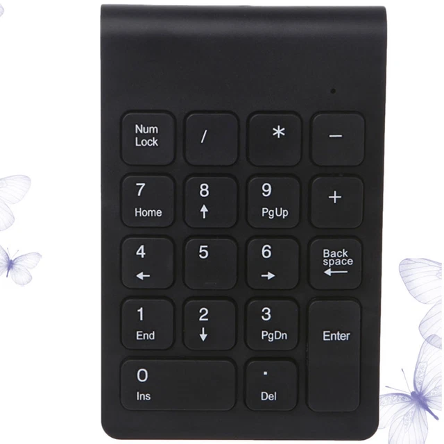 COMPUTER EXTERNAL KEYBOARD USB Number Pad Wired USB Keyboard Numeric ...