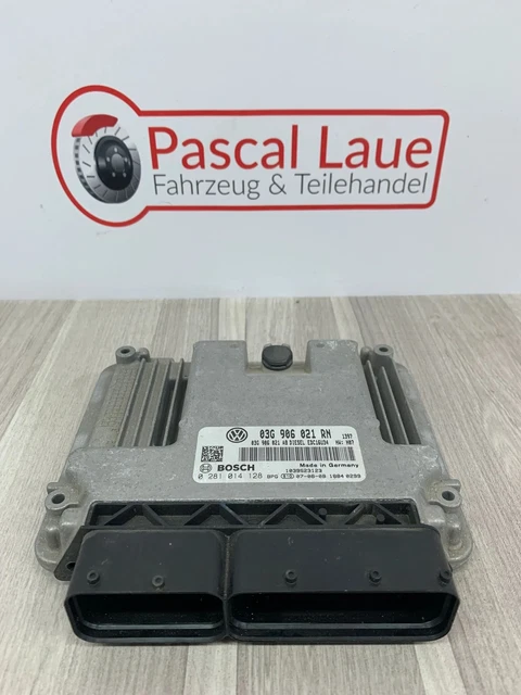 VW TOURAN ENGINE Control Unit ECU Controller BLS 1,9 Tdi 0281014128 ...