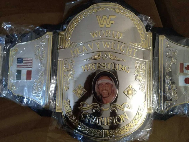HULK HOGAN 86 WWF World Heavyweight Wrestling Championship Belt Replica ...
