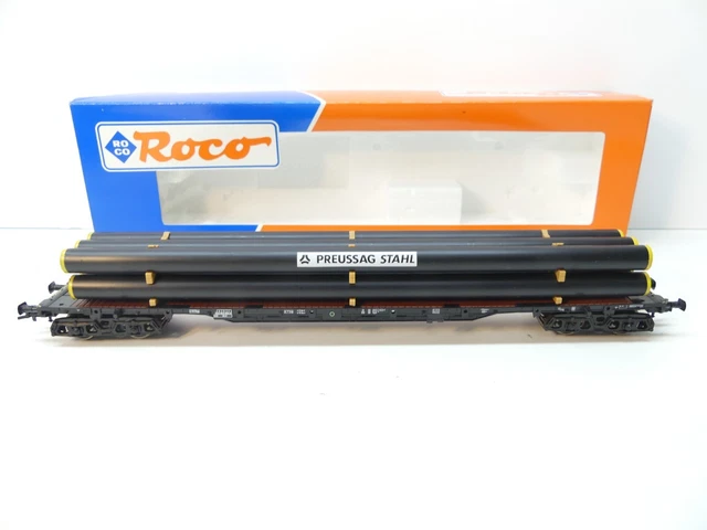 ROCO H0 46781 Schwerlastwagen mit Ladung, DB, DC, KKK NEM, NEU in OVP ...