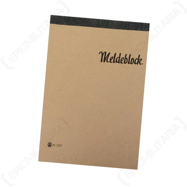 WW2 GERMAN ARMY Map Case Notebook - Military Soldier Writing Pad ...