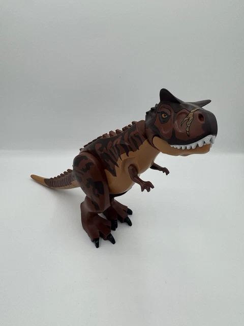 LEGO CARNOTAURUS , Jurassic World Dinosaur, Medium Nougat Carn02 £23.59 ...