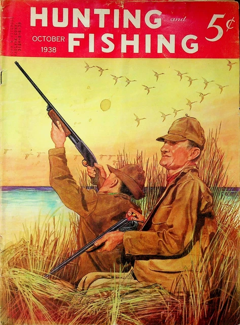 HUNTING AND FISHING Magazine Vol. 15 #10 GD- 1.8 1938 £11.02 - PicClick UK