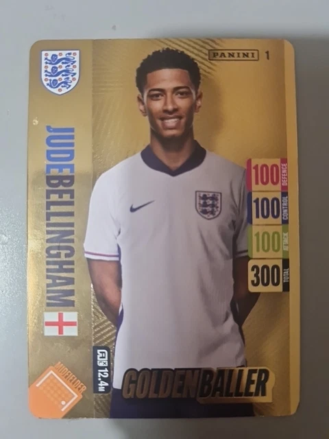 ADRENALYN TOURNAMENT 2024 England Bellingham Golden Baller N°1 EUR 11 ...