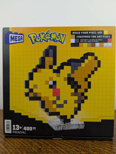 MEGA PIXEL ART Pikachu Buildable Pokemon Figure £30.00 - PicClick UK