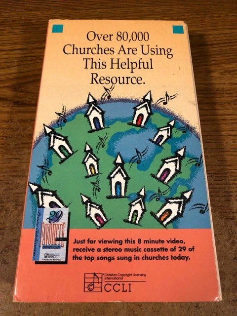 THE CHURCH COPYRIGHT License VHS VCR Video Tape Used CCLI £8.85 ...