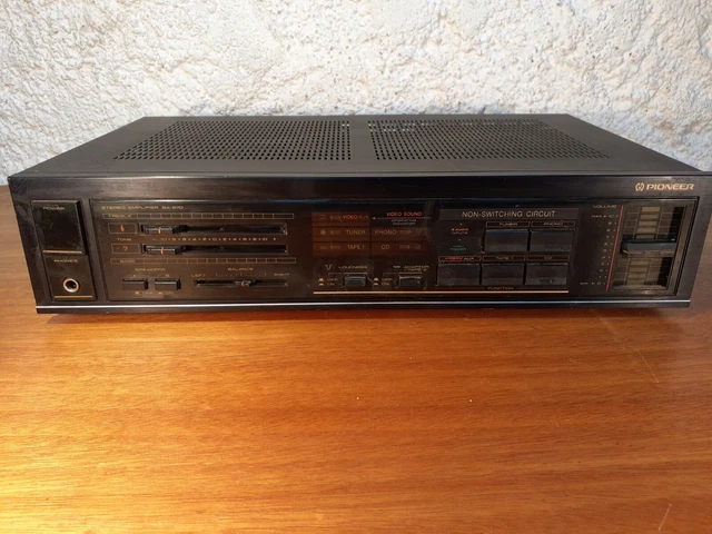 AMPLI PIONEER VINTAGE SA-970 stéréo amplifier hifi EUR 30,00 - PicClick FR