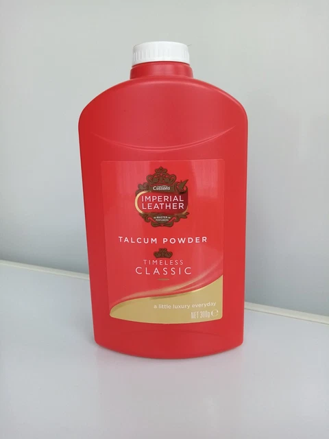 CUSSONS IMPERIAL LEATHER TIMELESS CLASSIC TALCUM POWDER 300g SLIGHT USE ...
