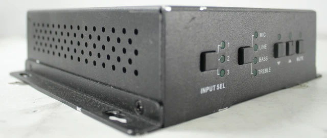 AMPLIFICATEUR AUDIO DE Mixage Leviton 41920-A70 70V Avec Supports De ...